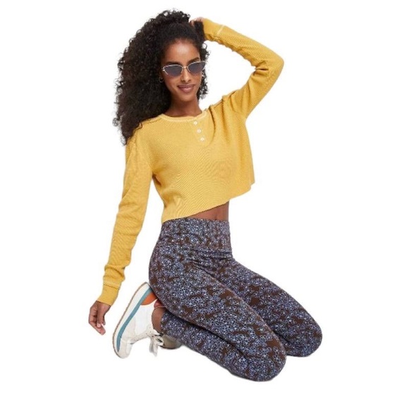 wild fable | Pants & Jumpsuits | Wild Fable High Rise Floral Leggings ...